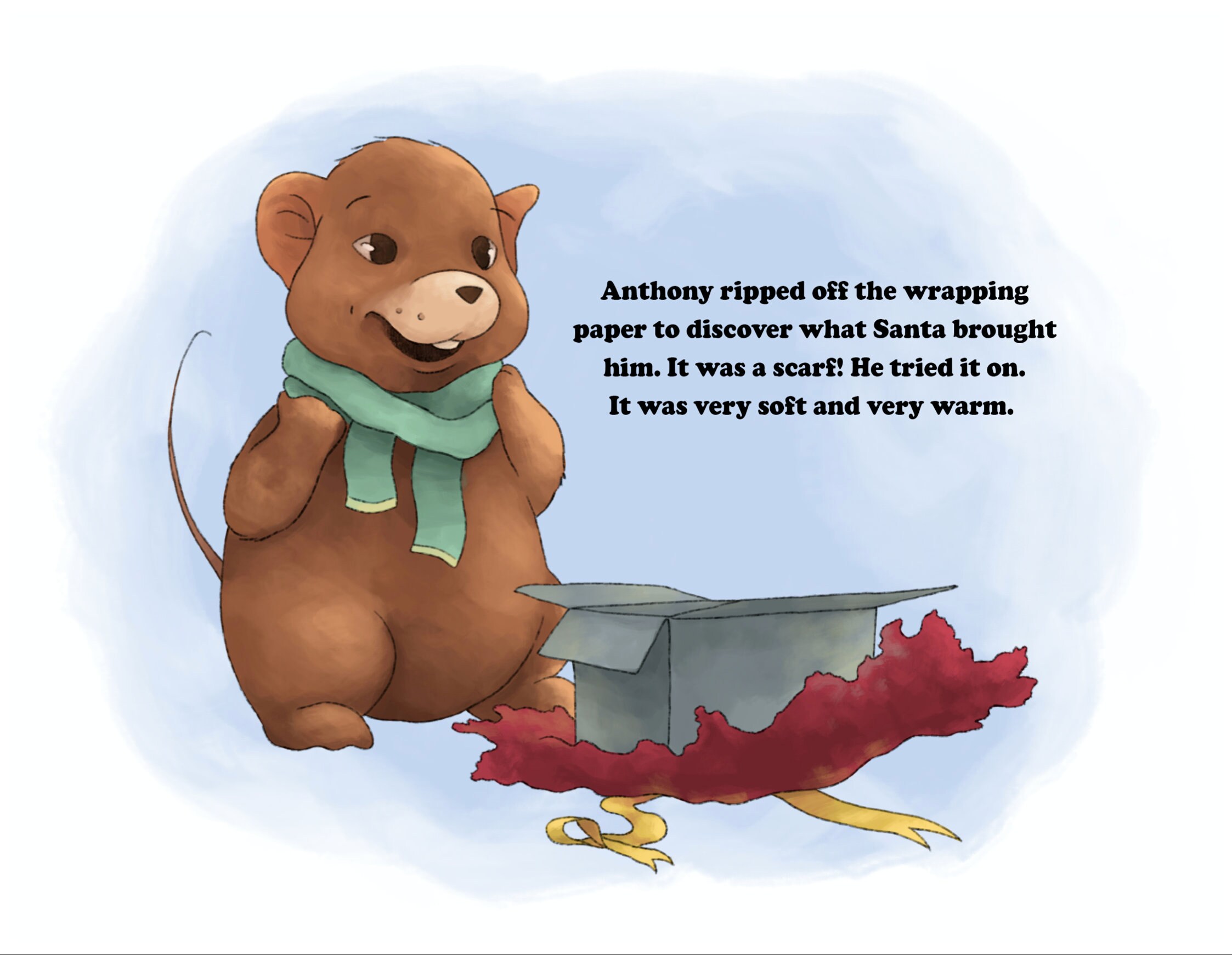 Anthony, the Mouse Who Stirred at Christmas - Etsy