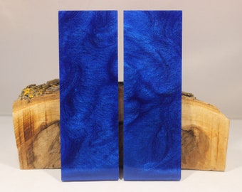 Dark Blue Knife Scales - Etsy