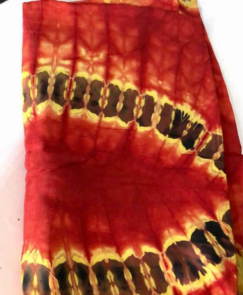 OLORI Adire Tie & Dye Silk Maxi Dress Adire Dress Adire - Etsy