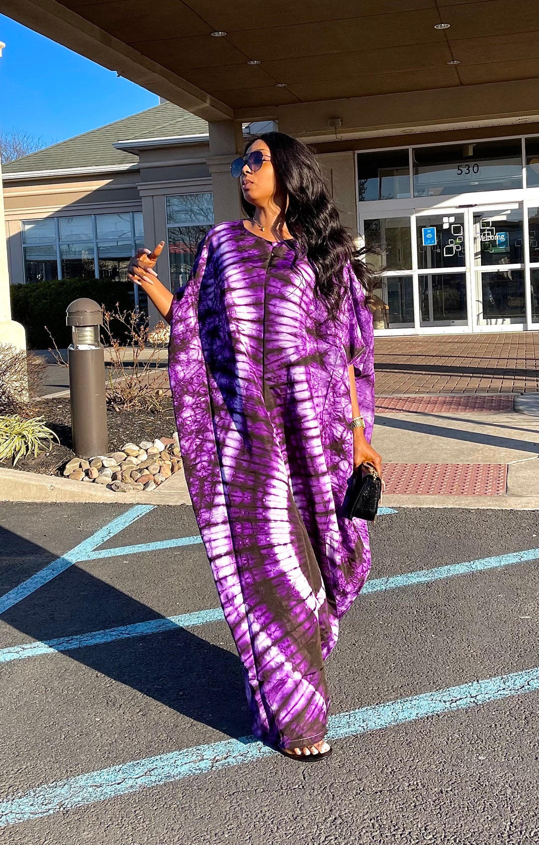 OLORI Adire, Tie & Dye, Silk Maxi Dress, Adire Dress, Adire Bubu ...