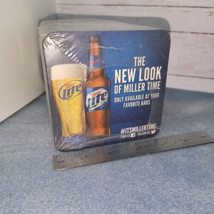 Miller Lite 100 Pack Beer Coasters Original Packaging See Photos and ...