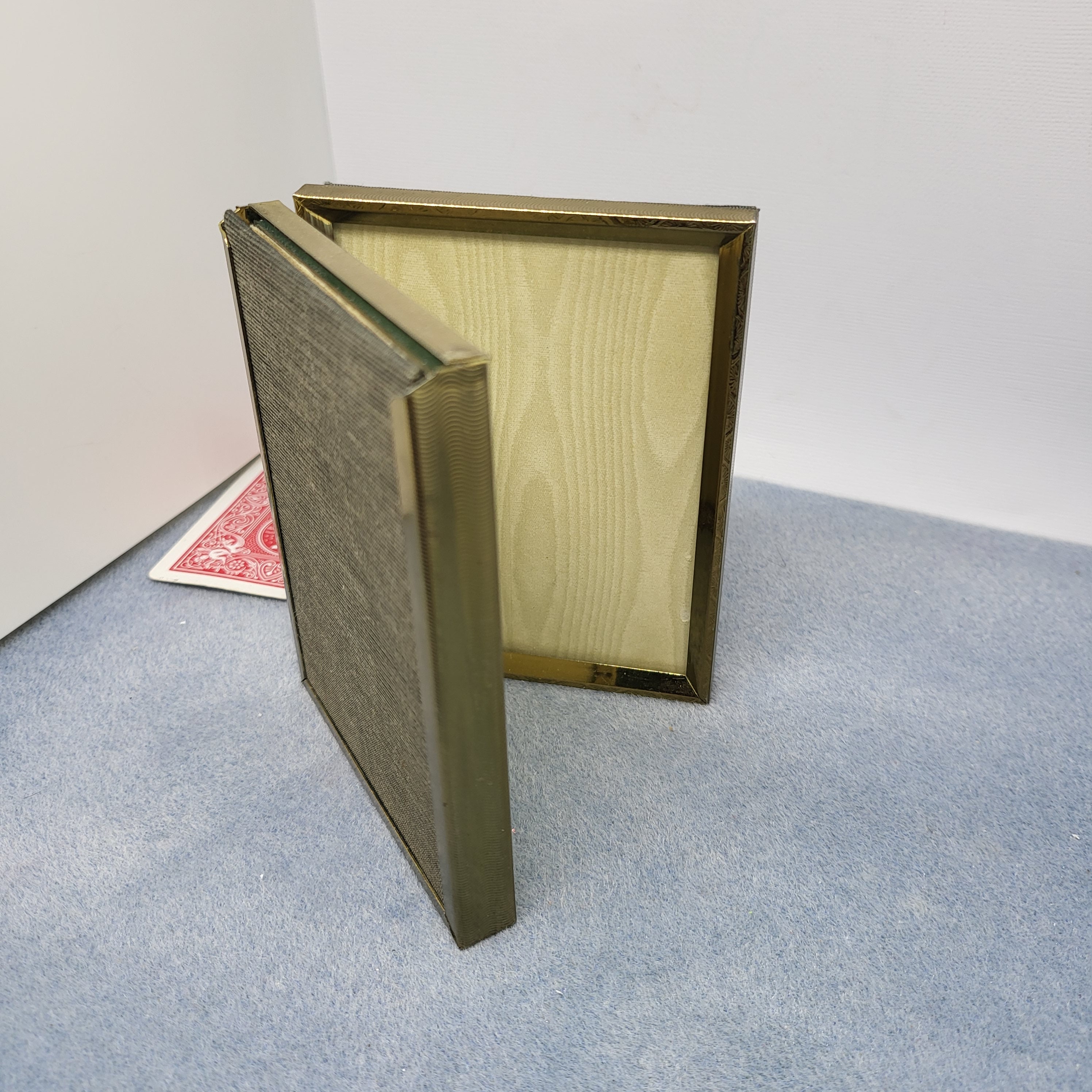 3x4 Gold Metal Hinged Frame Wave Stamped Metal Frame See Photos and ...