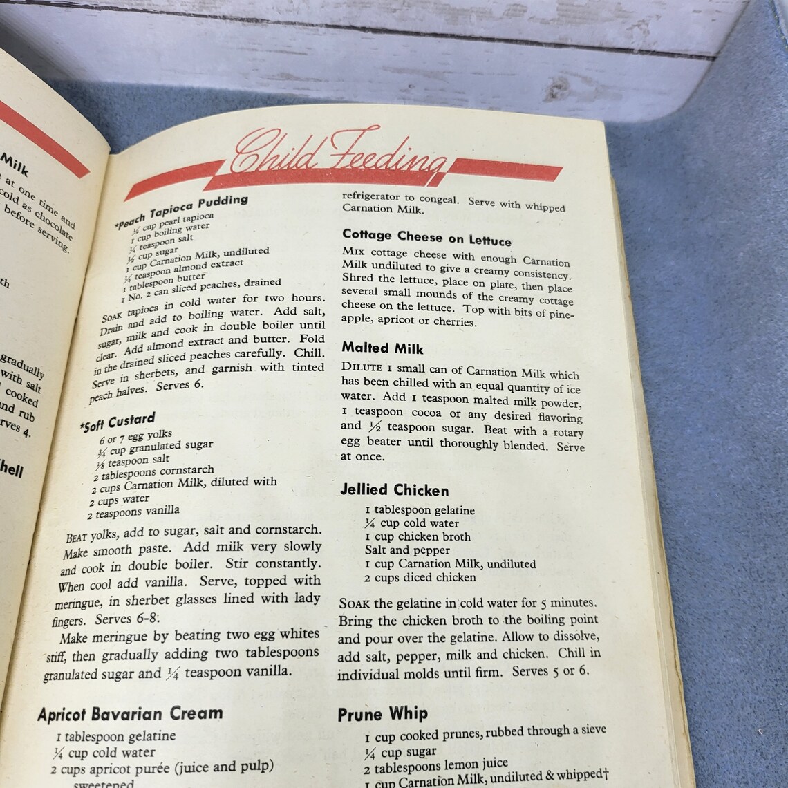 Carnation Cook Book 1946 Mary Blake, Cocktails, Soup, Pastry, Bread ...