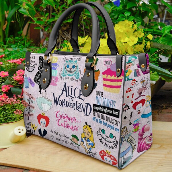 Alice in Wonderland Shoulder Bag - Etsy