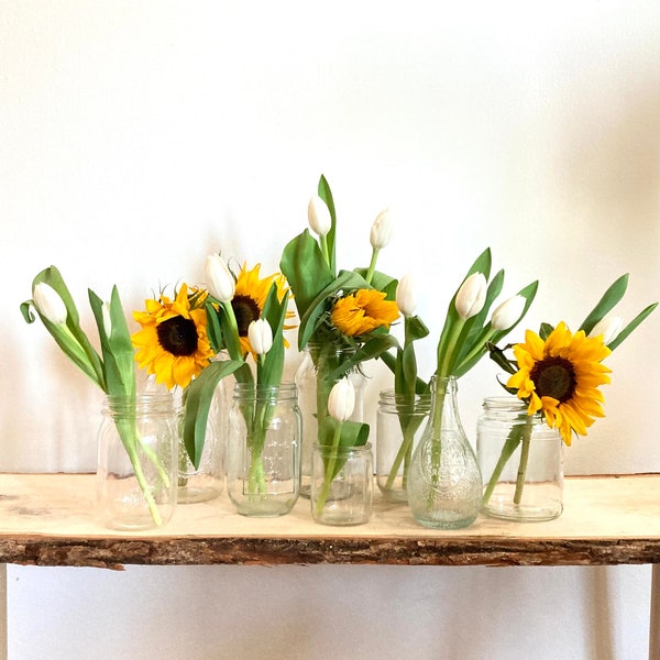 Mismatched Glass Set - Etsy