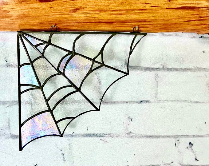 Stained Glass Spider Web, Spider Web, Stained Glass, Stained Glass ...
