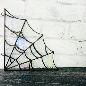 Stained Glass Spider Web, Spider Web, Stained Glass, Stained Glass ...