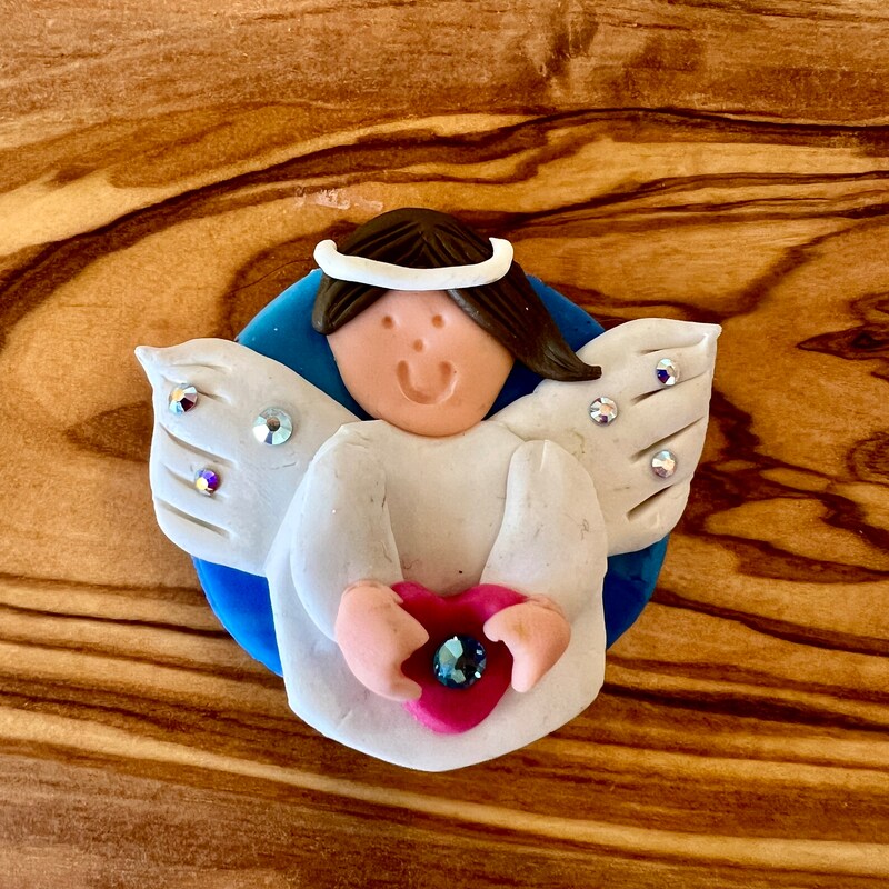 Polymer Clay Angel - Etsy