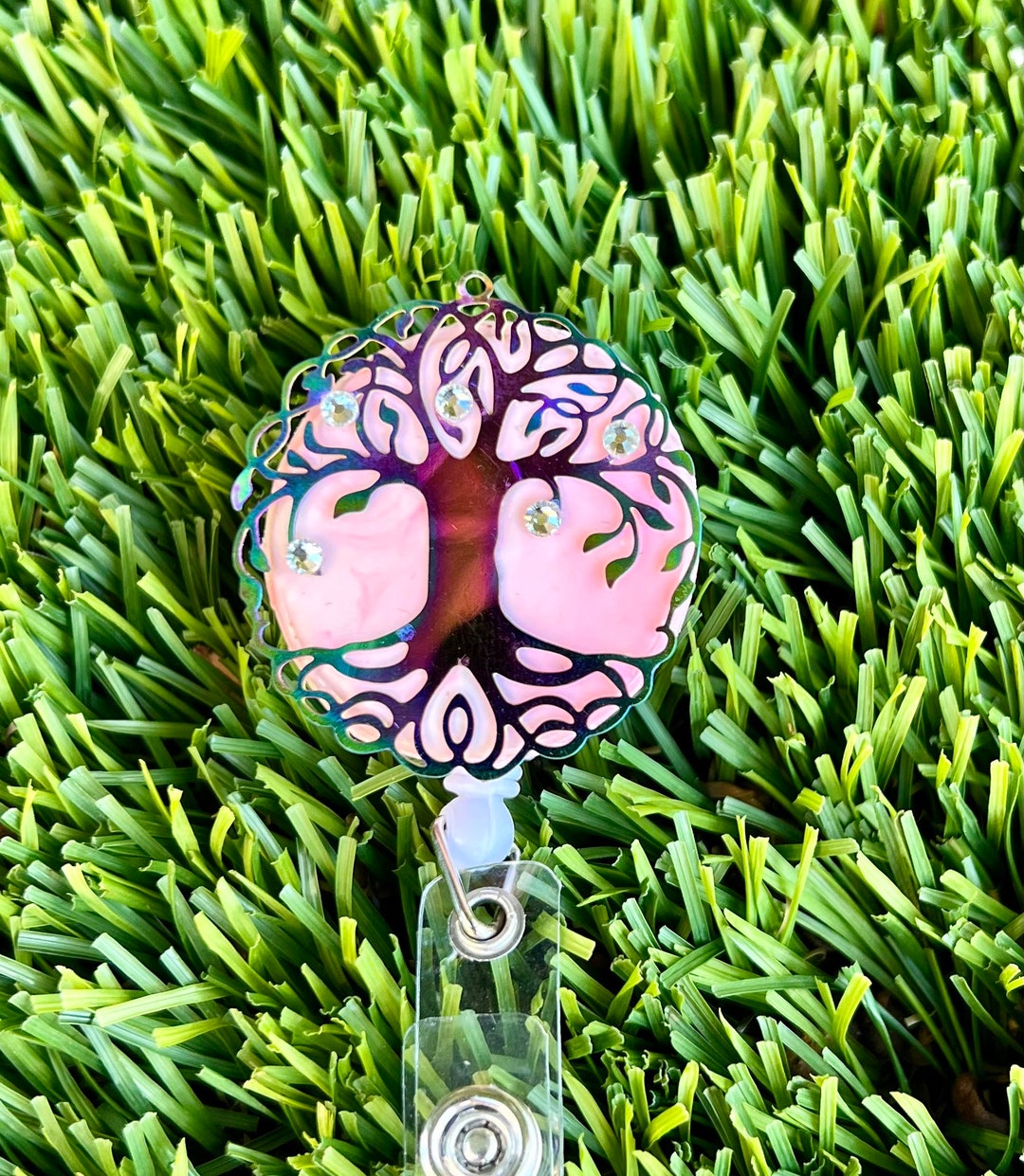 Tree of Life Badge Reel, Tree Badge Holder, Nurse Badge Reel, Medical ...