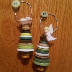 Nativity Button Ornaments - Etsy