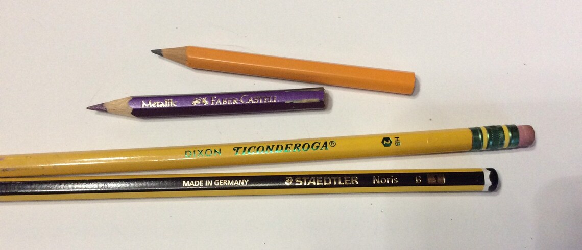 Double Gripper Dual Pencil Extender Dual Pencil Holder - Etsy