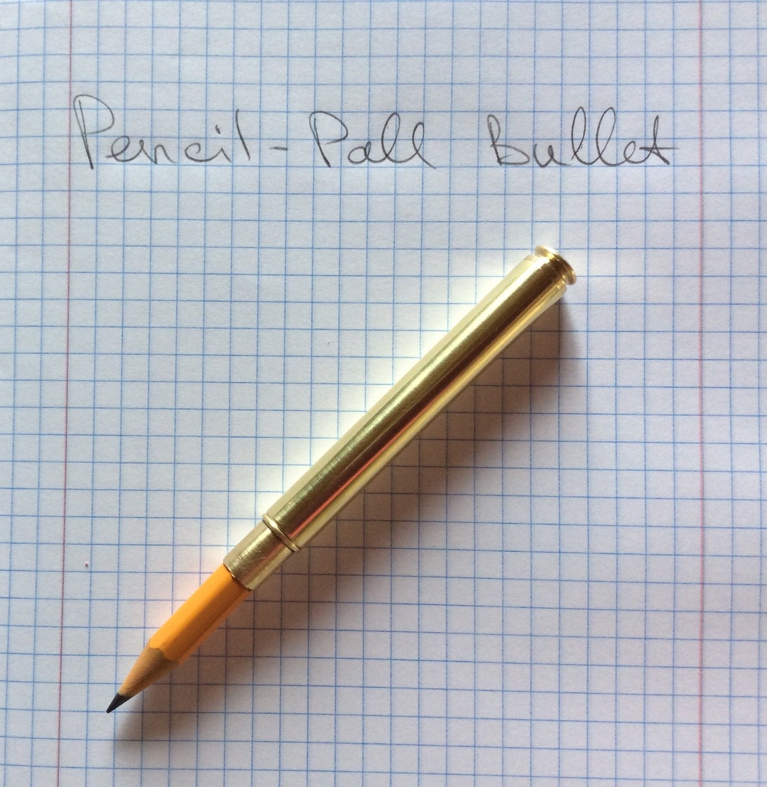 Pencil Pal Bullet pencil Holder and Pencil Extender EDC, Pocket Pencil ...