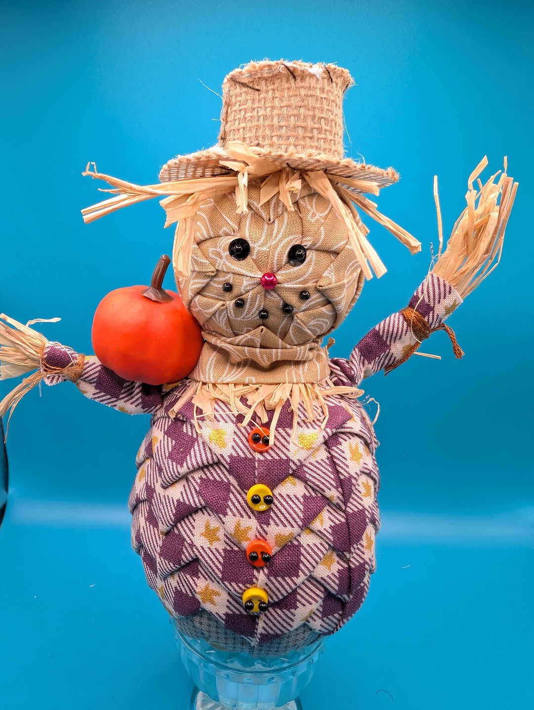 Purple Scarecrow Boy - Etsy