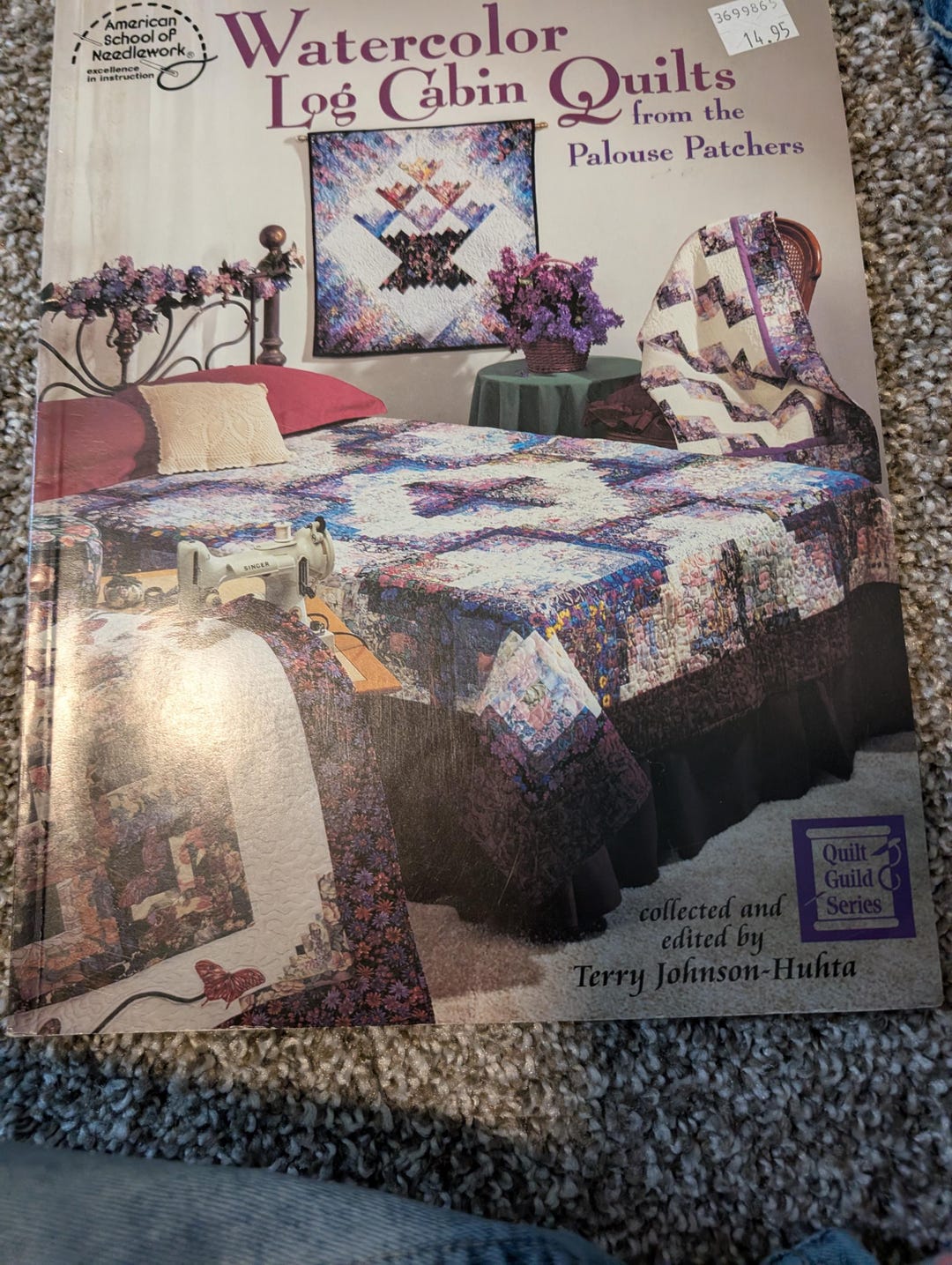 Watercolor Log Cabin Quilt Pattern - Etsy