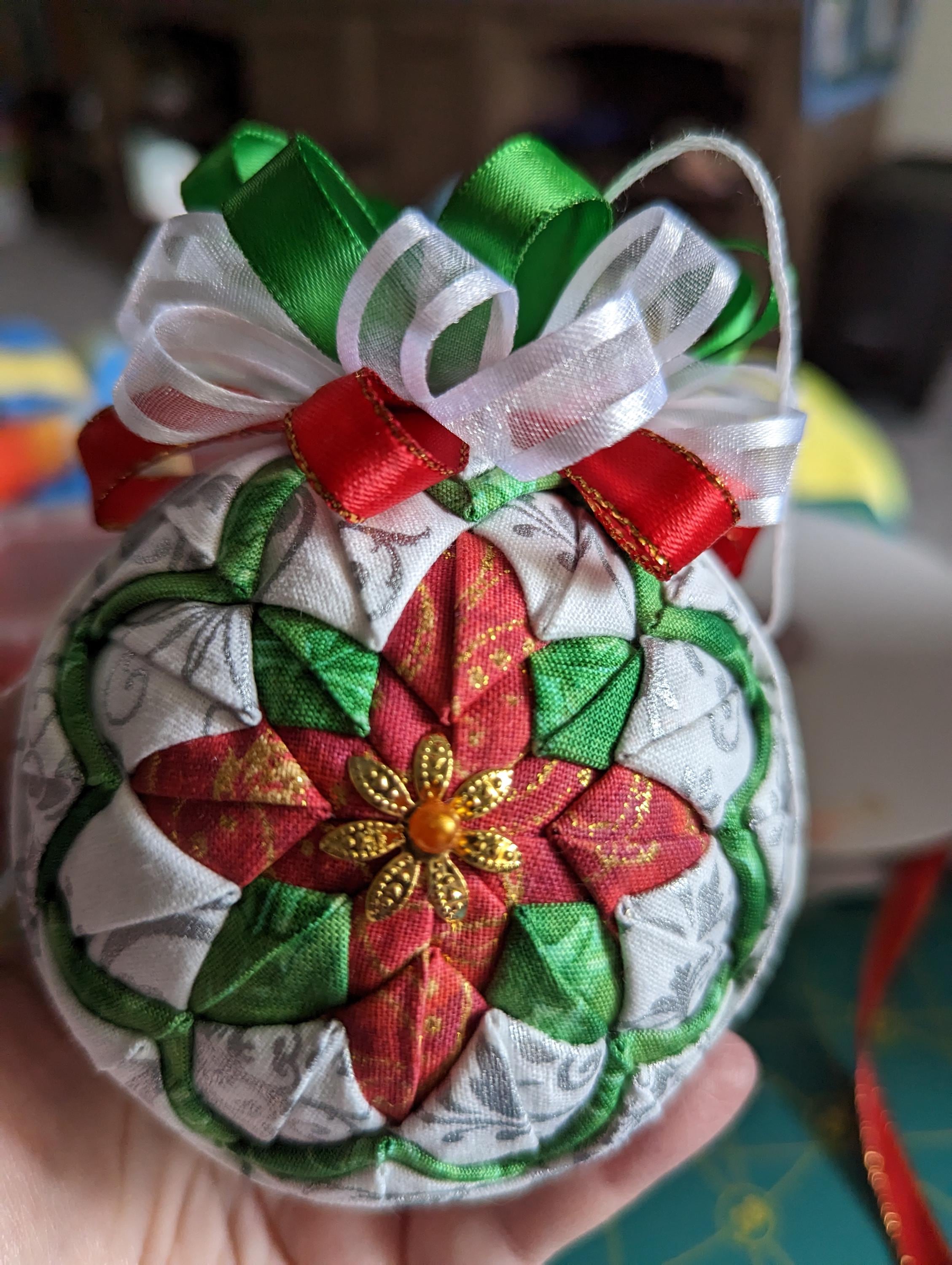 Winter Poinsettia Digital Pattern - Etsy