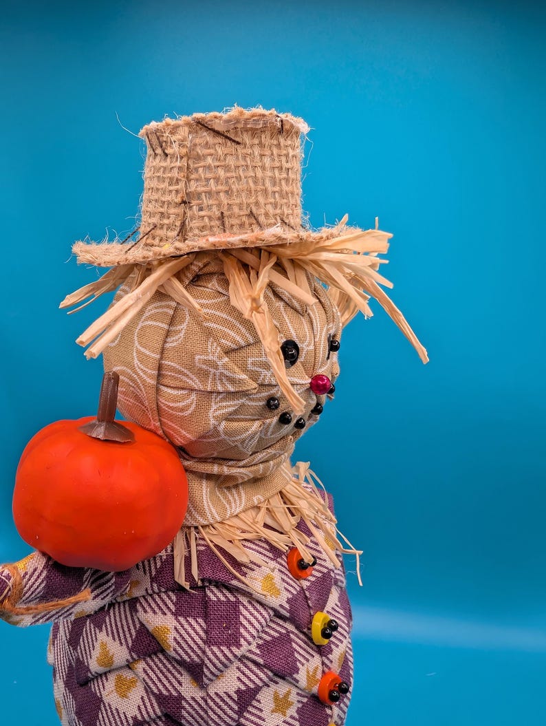 Purple Scarecrow Boy - Etsy