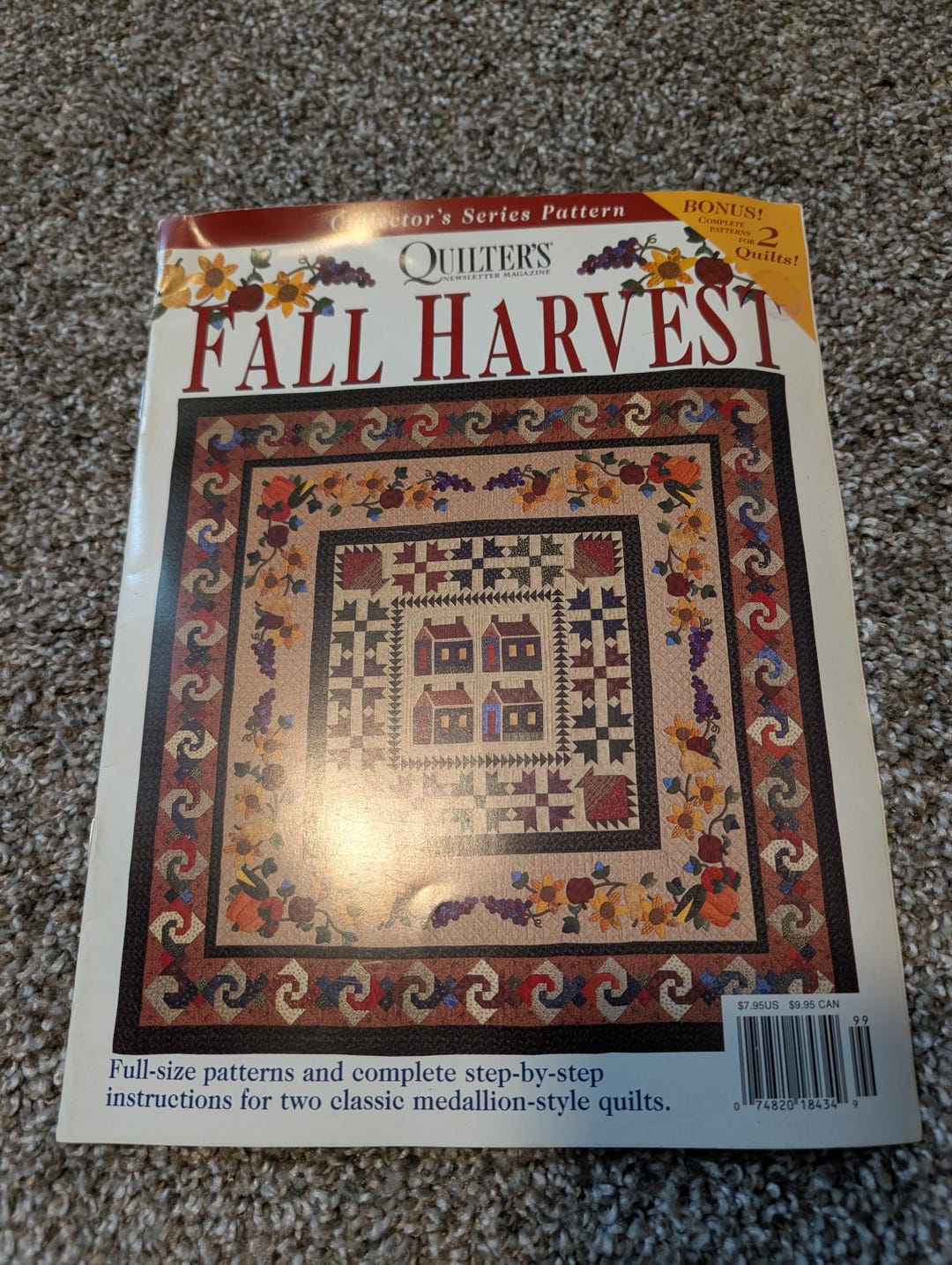 Fall Harvest Quilt Sampler - Etsy