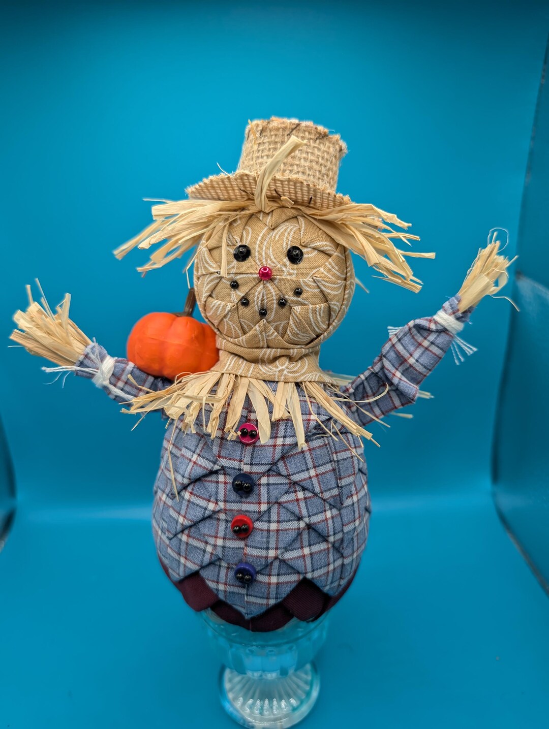 Blue Scarecrow Boy - Etsy