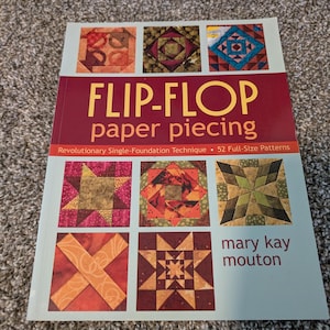 Flip Flop Paper Piecing - Etsy