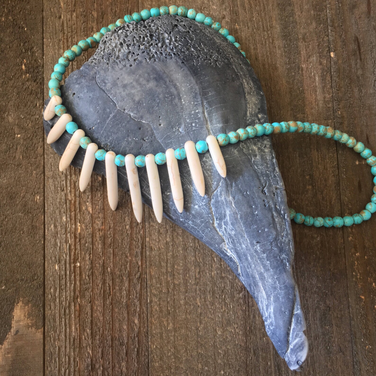 Cosatal Indiana Tribal Mermaid Princess Length Necklace. | Etsy