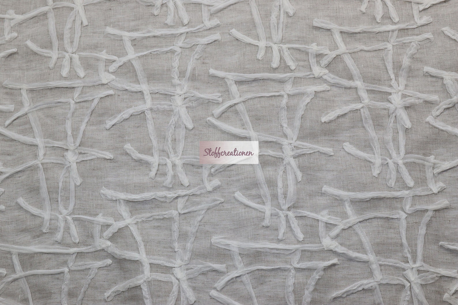 Belgian Linen Fabrics Couture Linen Fabric Embroidered Linen | Etsy