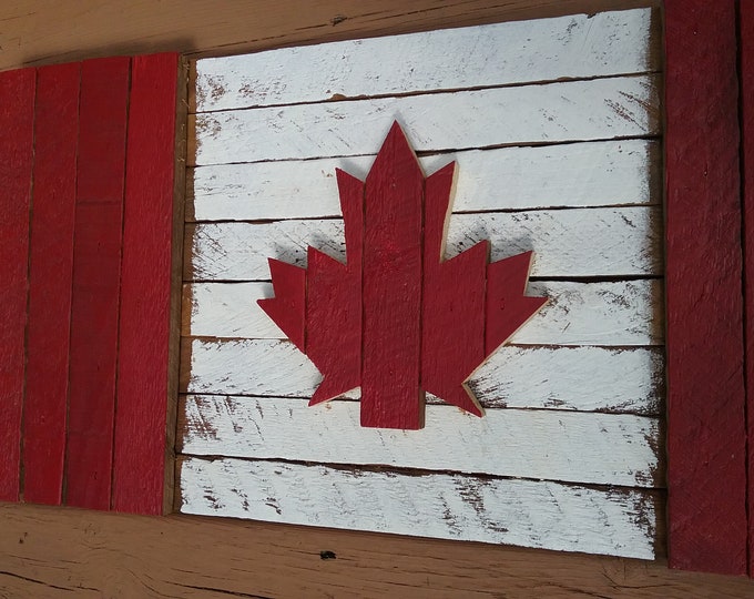 RusticCanadianFlags - Etsy Canada