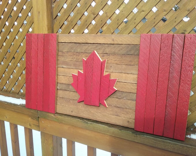 RusticCanadianFlags - Etsy Canada