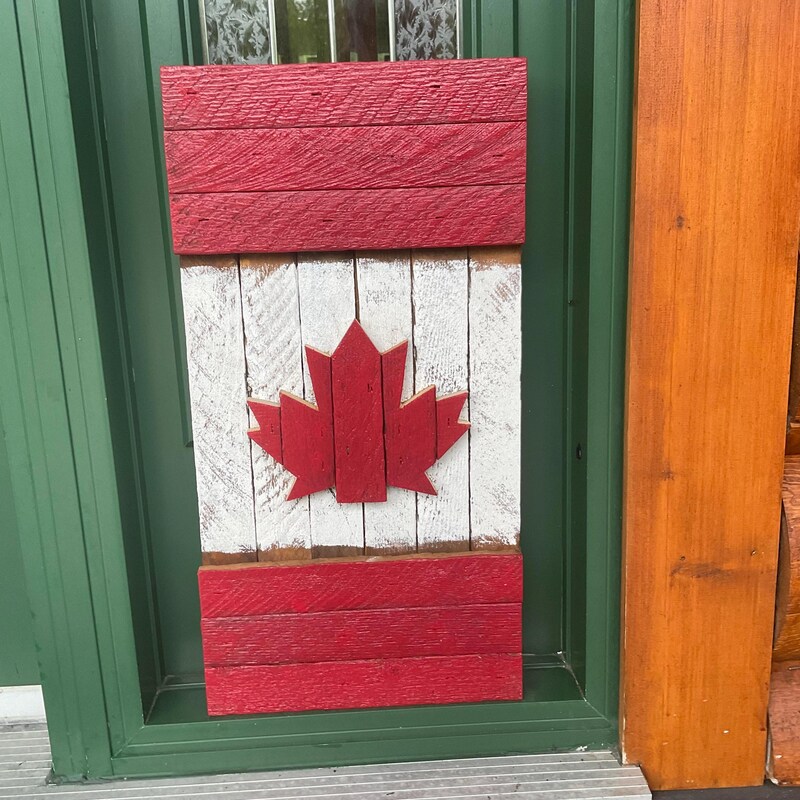 RusticCanadianFlags - Etsy Canada