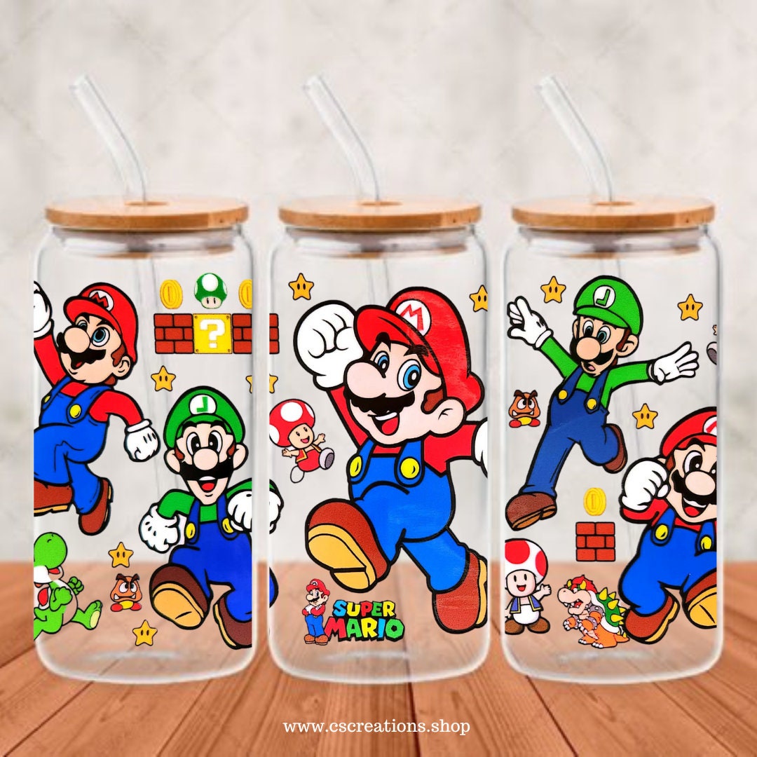 Super Mario UV DTF - Etsy