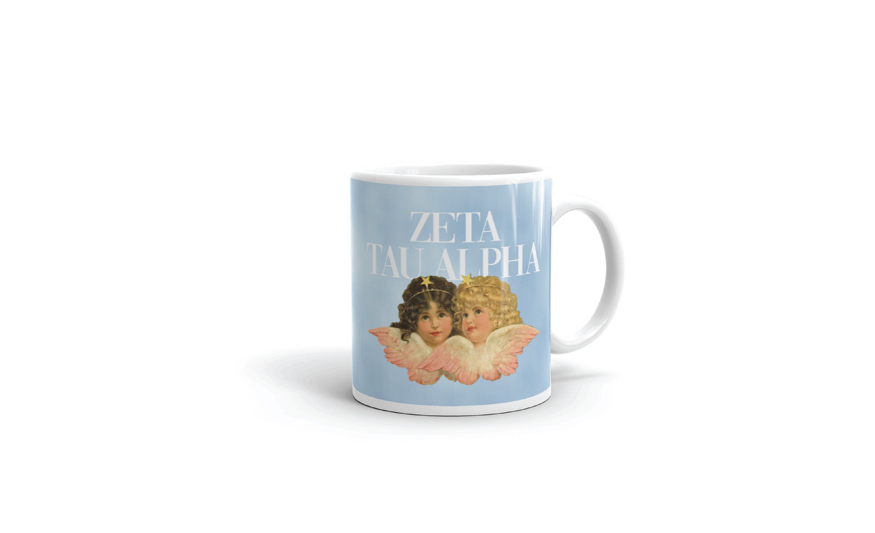 Vintage Angel Mug / available for multiple organizations / | Etsy