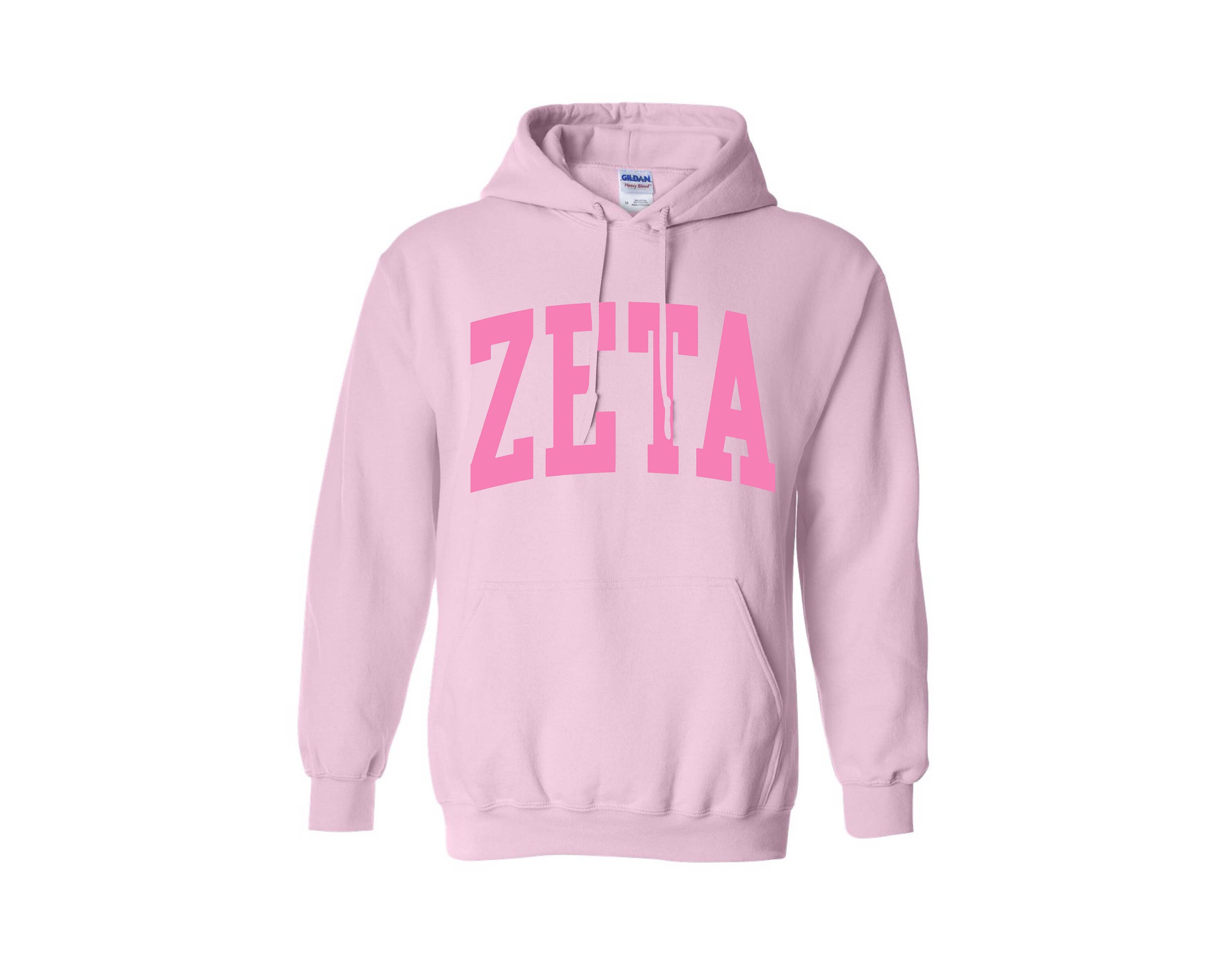 Collegiate Baby Pink Hoodie / Available for Multiple Organizations ...