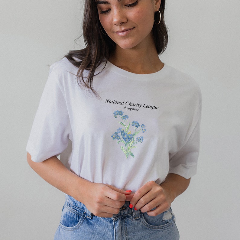 NCL Mom & Daughter Forget Me Not Tee | Etsy