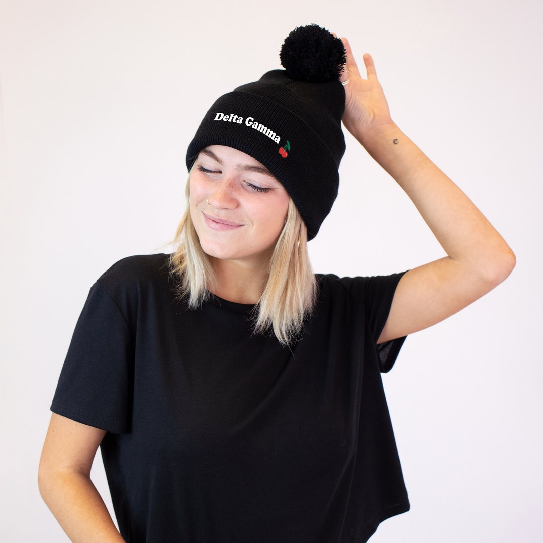 Cherry Beanie / Available for Multiple Organizations / Greek - Etsy