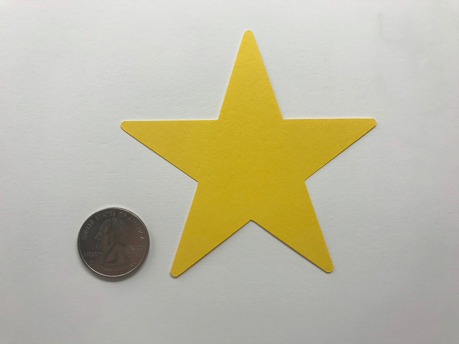 Yellow Star Die Cuts Star Decorations Twinkle Twinkle - Etsy