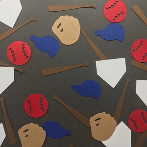 Baseball Confetti - Baseball Birthday Decor - Little Boy Birthday Decor ...