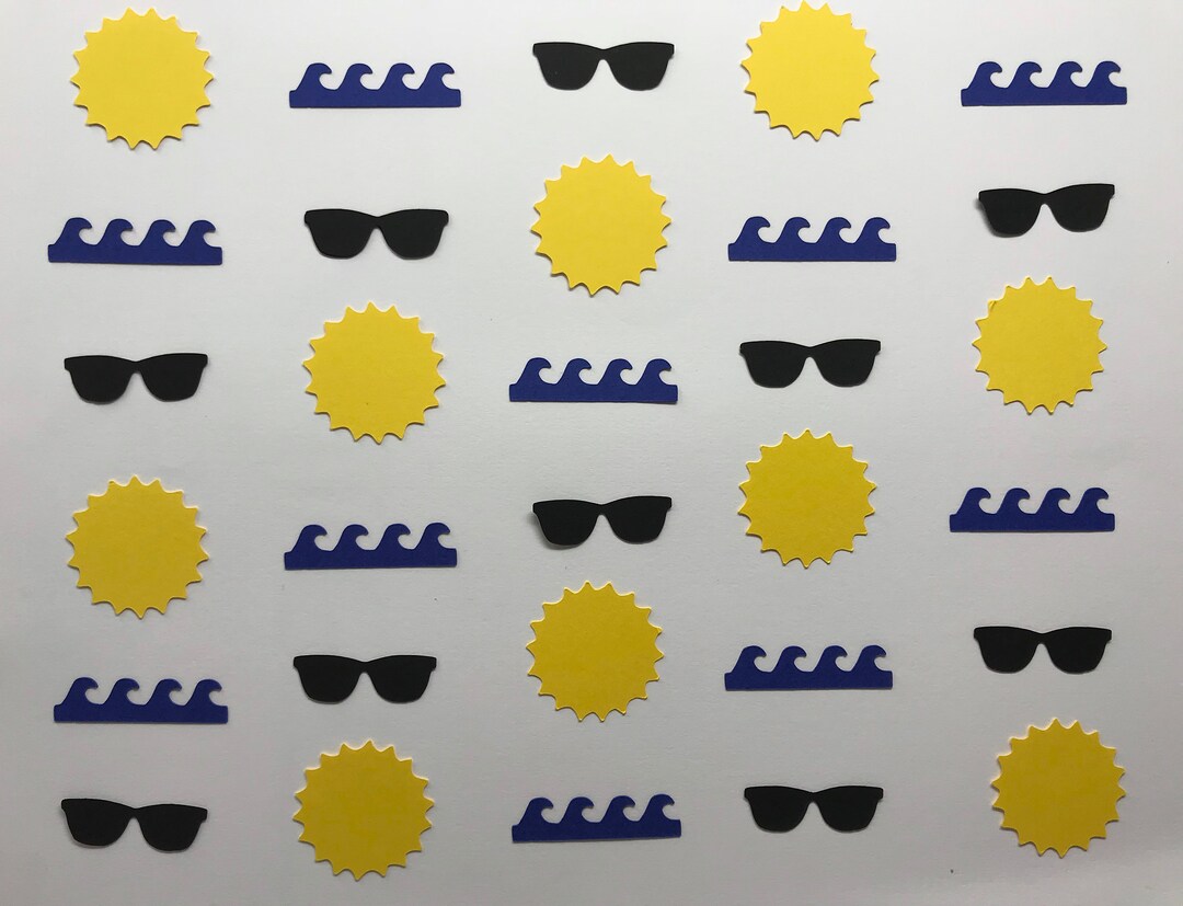 Summer Confetti - Beach Confetti - Summer Party Decor - Beach Party ...