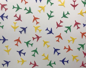 Time Flies Confetti Airplane Birthday Confetti Time Flies Party Decor ...