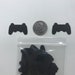 Black Video Game Controller Confetti Video Game Confetti Video Game ...
