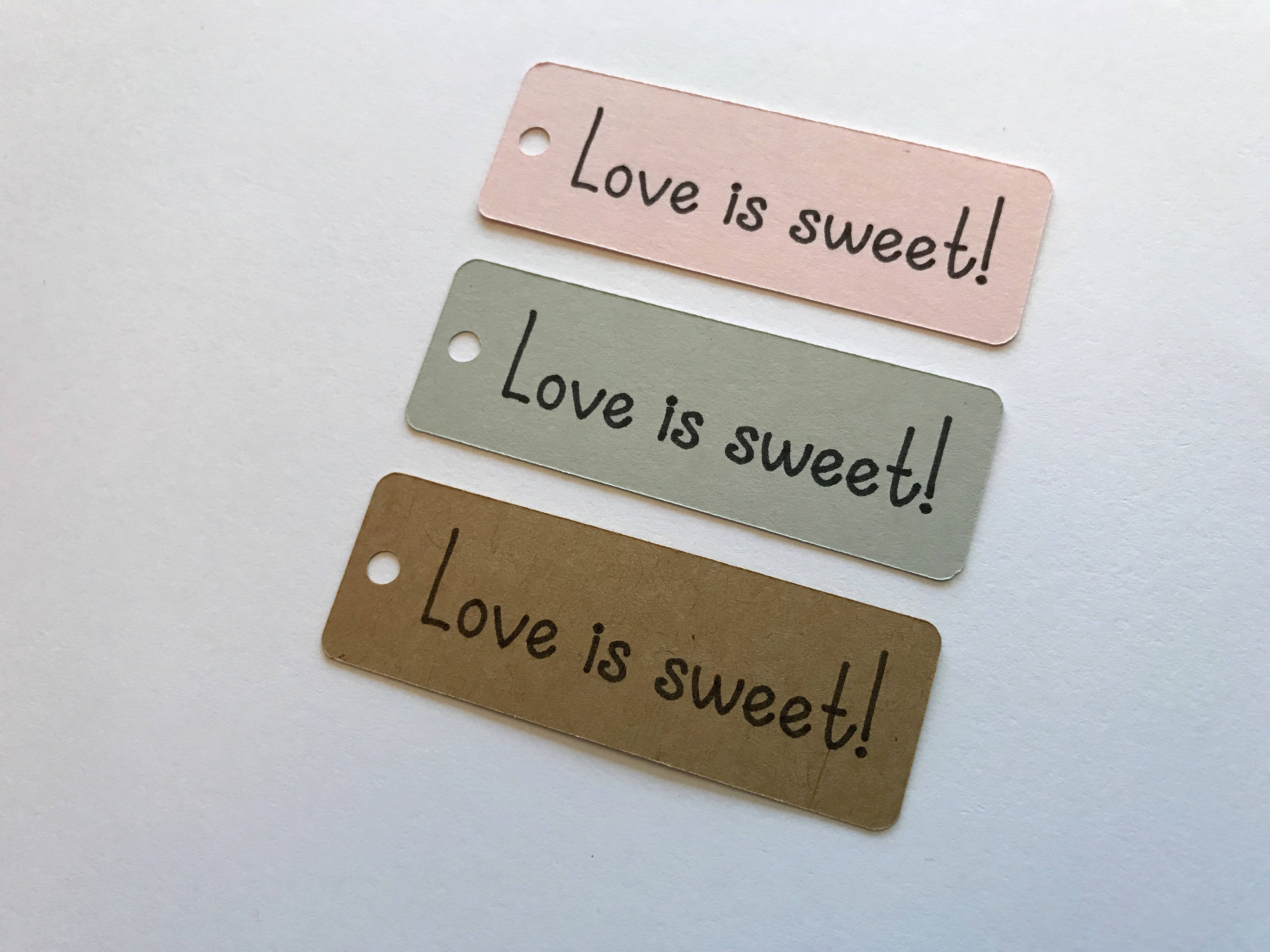 Love is Sweet Mini Tags Love is Sweet Favor Tags Wedding - Etsy Israel