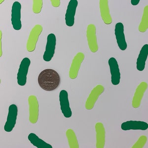 Green Pickle Confetti - Pickle Birthday Party Supplies - Pickle Baby ...