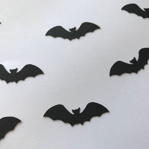 Black Bat Confetti - Bat Confetti - Halloween Confetti - Halloween ...