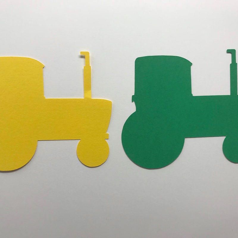 Tractor Die Cut - Etsy