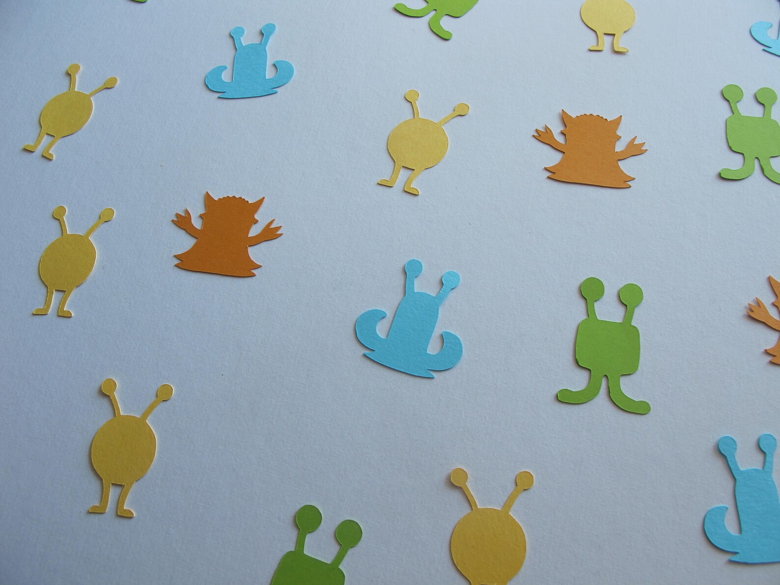 Monster Confetti Monster Baby Shower Monster Birthday - Etsy