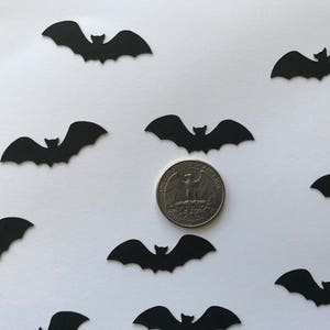Black Bat Confetti - Bat Confetti - Halloween Confetti - Halloween ...