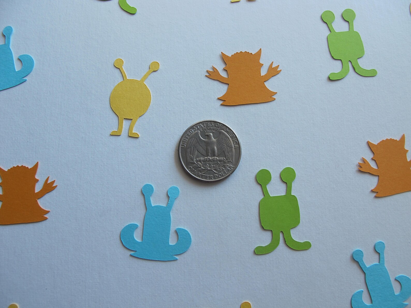 Monster Confetti Monster Baby Shower Monster Birthday - Etsy