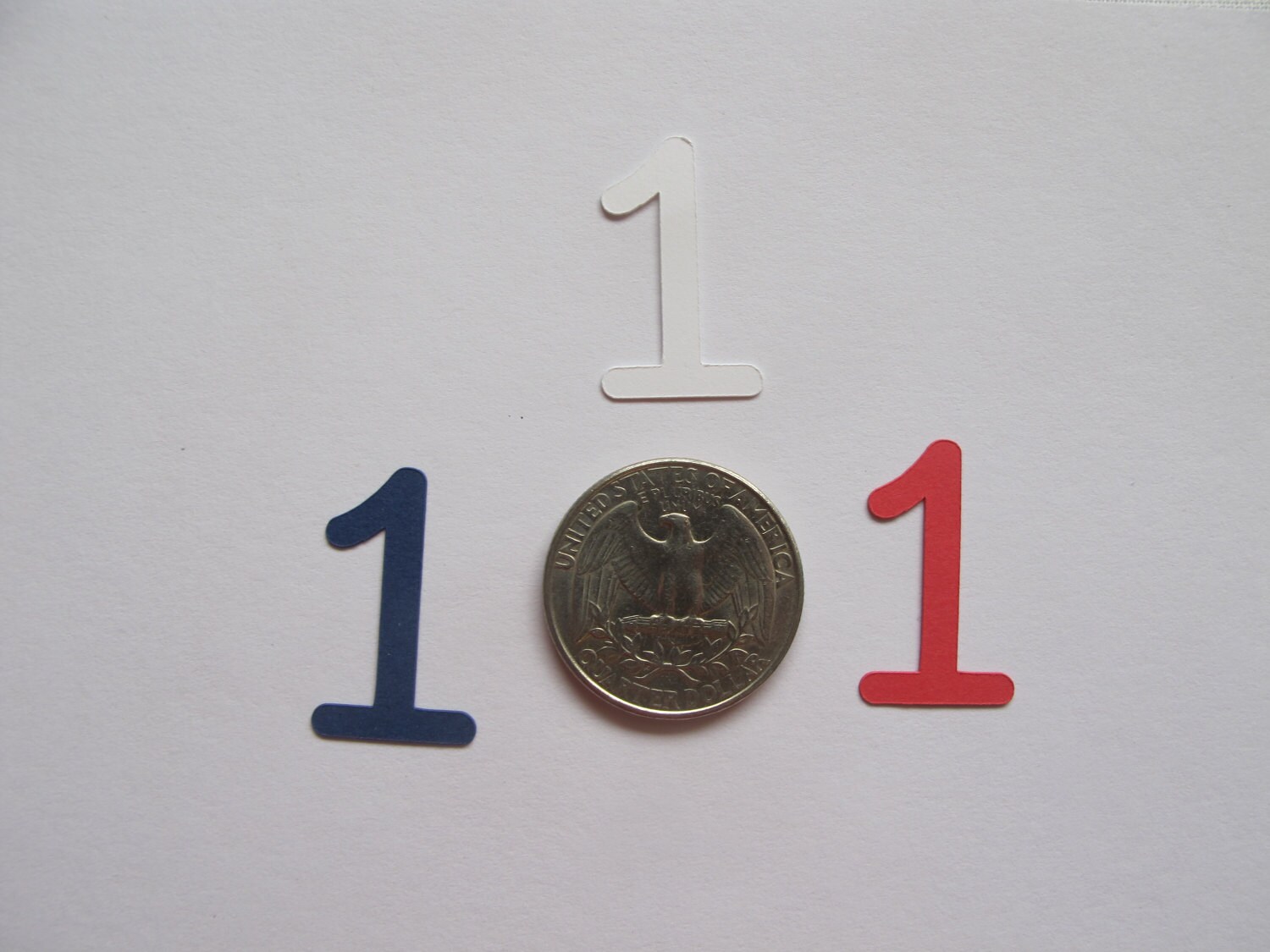 Red White Blue 1 Confetti Baseball First Birthday Party - Etsy