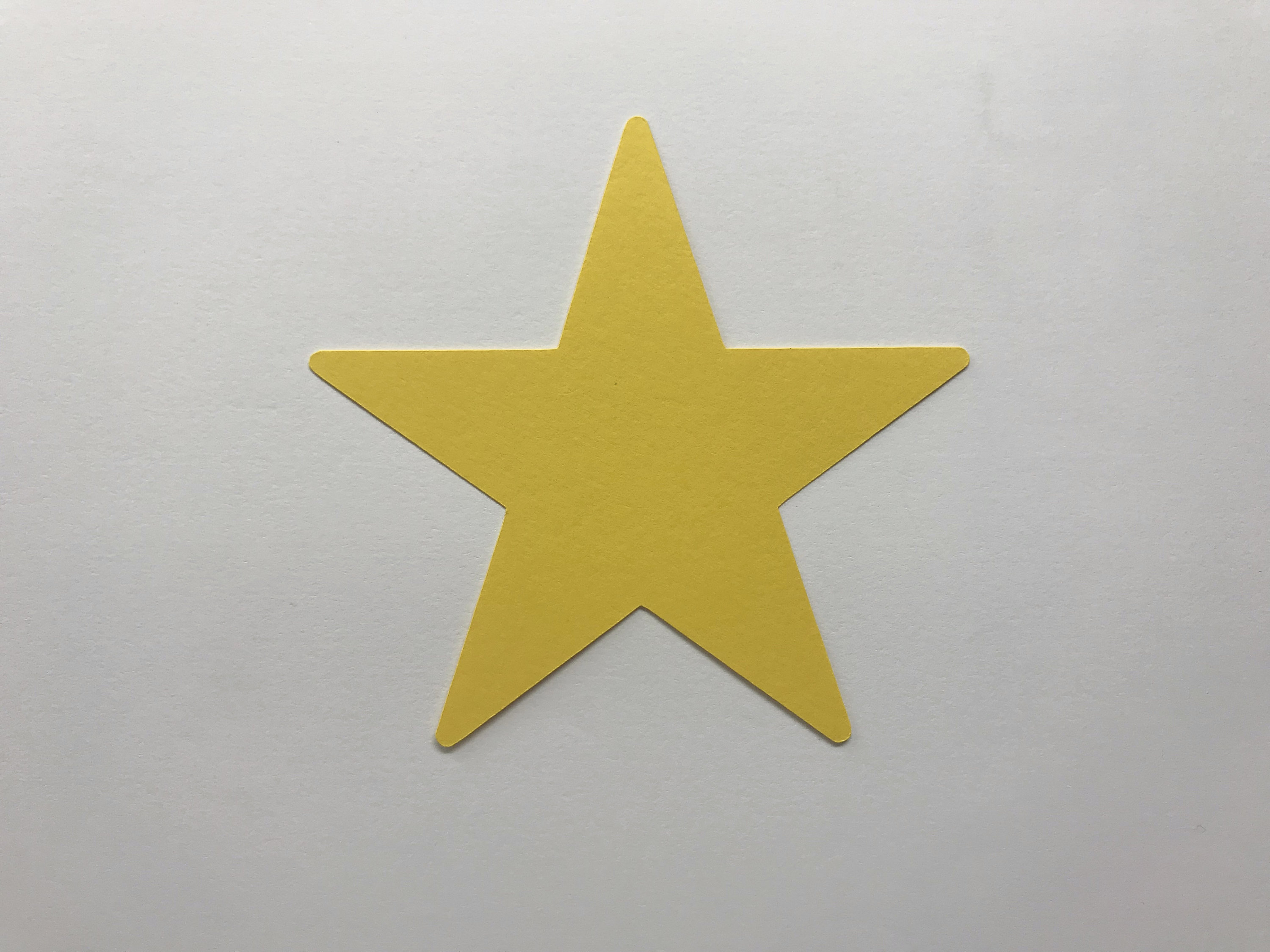 Yellow Star Die Cuts Star Decorations Twinkle Twinkle | Etsy