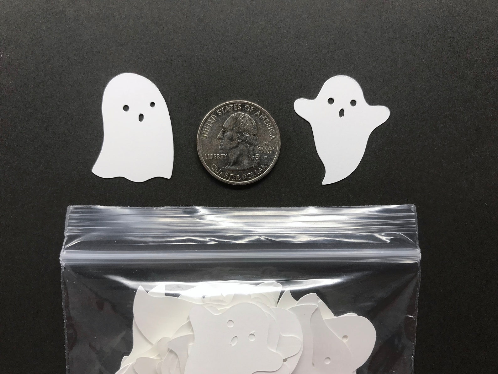 White Ghost Confetti - Ghost Decor - Halloween Party - Halloween ...