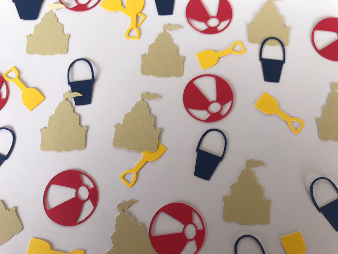 Beach Confetti - Beach Party Decor - Beach Party Confetti - Beach Party ...