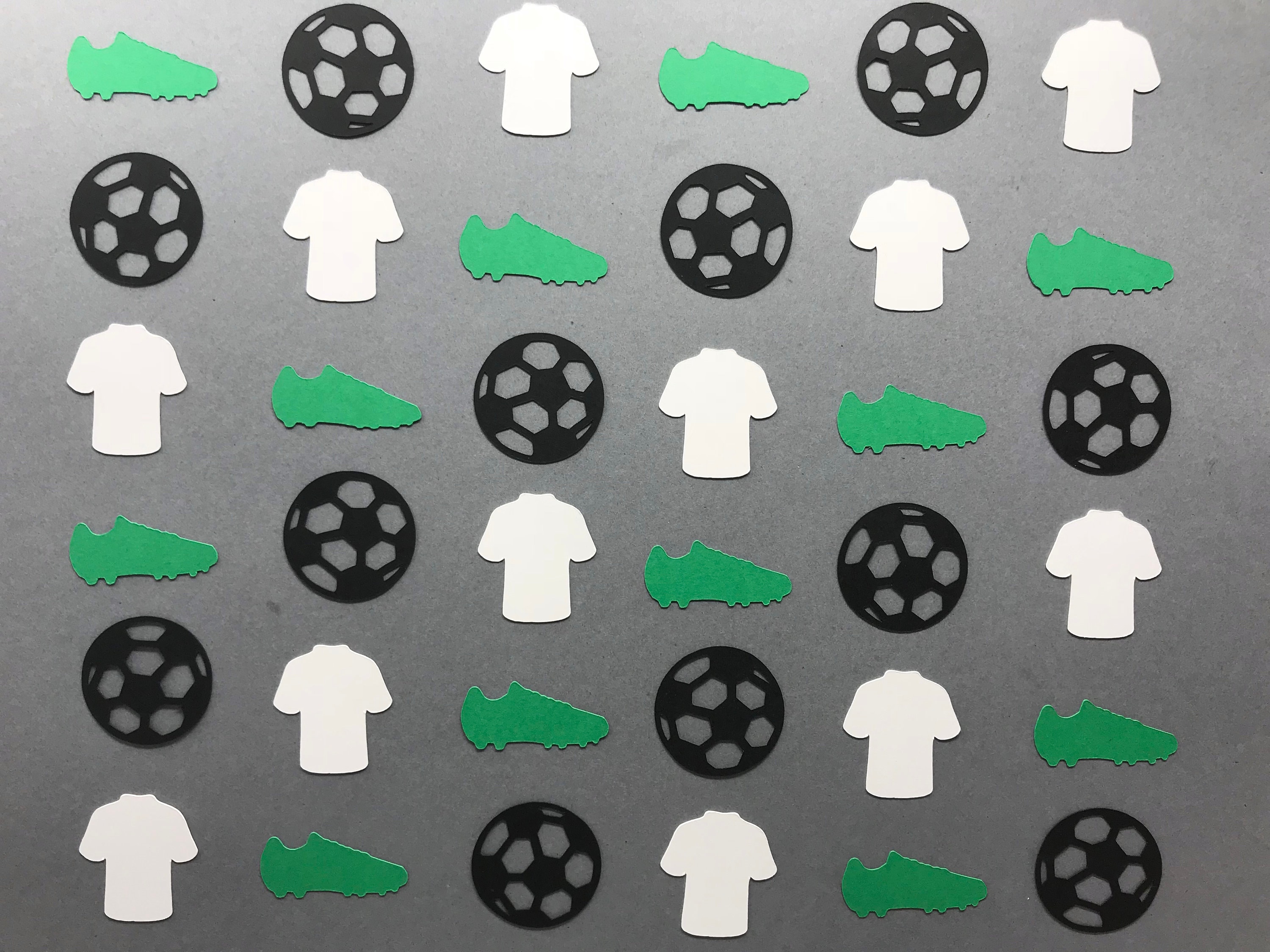 Soccer Confetti Soccer Birthday Party Soccer Baby Shower | Etsy